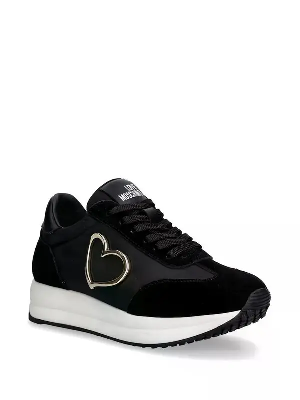 Moschino Heart Appliqué Sneakers