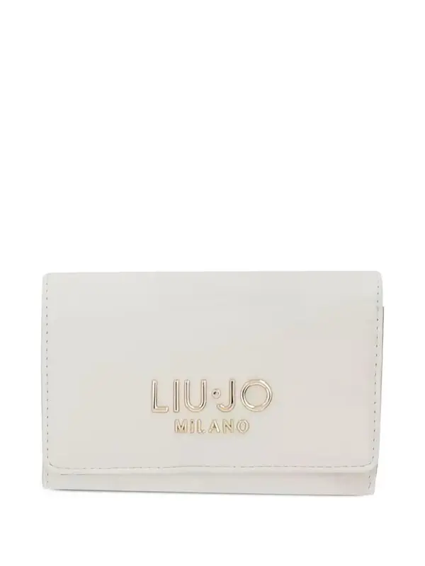 Liu Jo Logo Detail Wallet - Neutrals