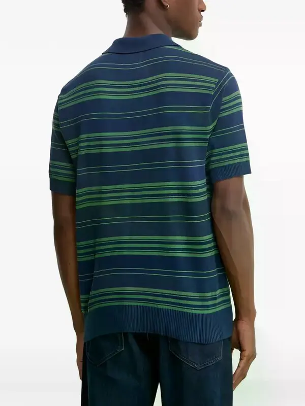 LEVI'S Striped Short-sleeve Polo Shirt
