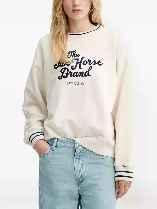 LEVI'S Print Ribbed Sweatshirt