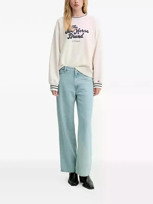 LEVI'S Print Ribbed Sweatshirt