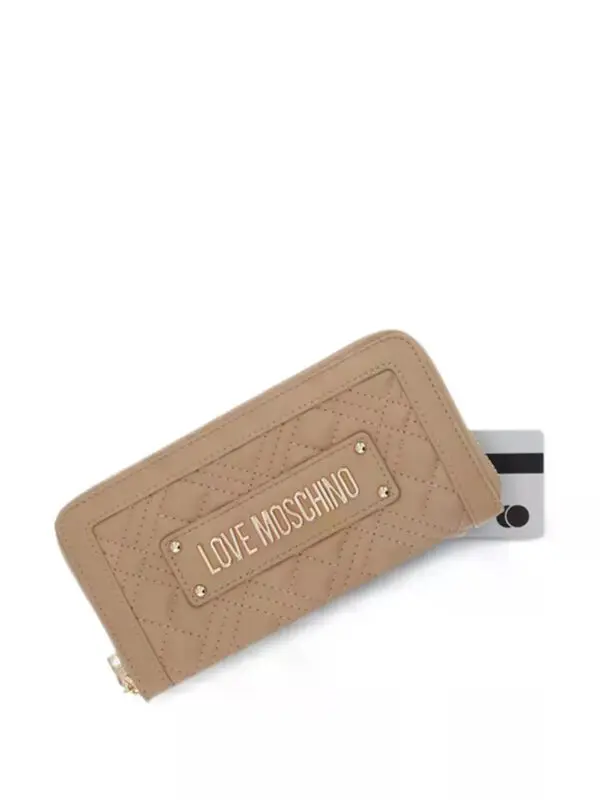 Moschino Logo-plaque Wallet