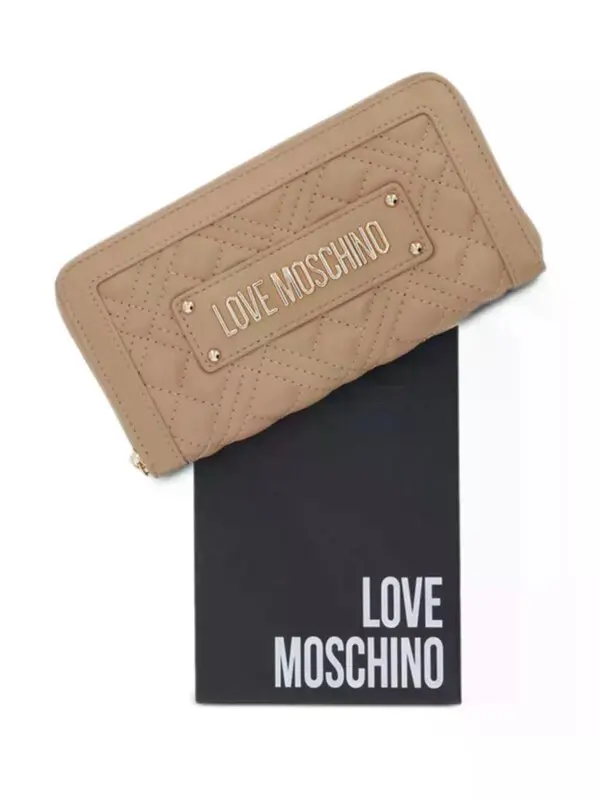 Moschino Logo-plaque Wallet
