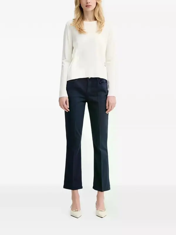 FRACOMINA Logo-patch Trousers