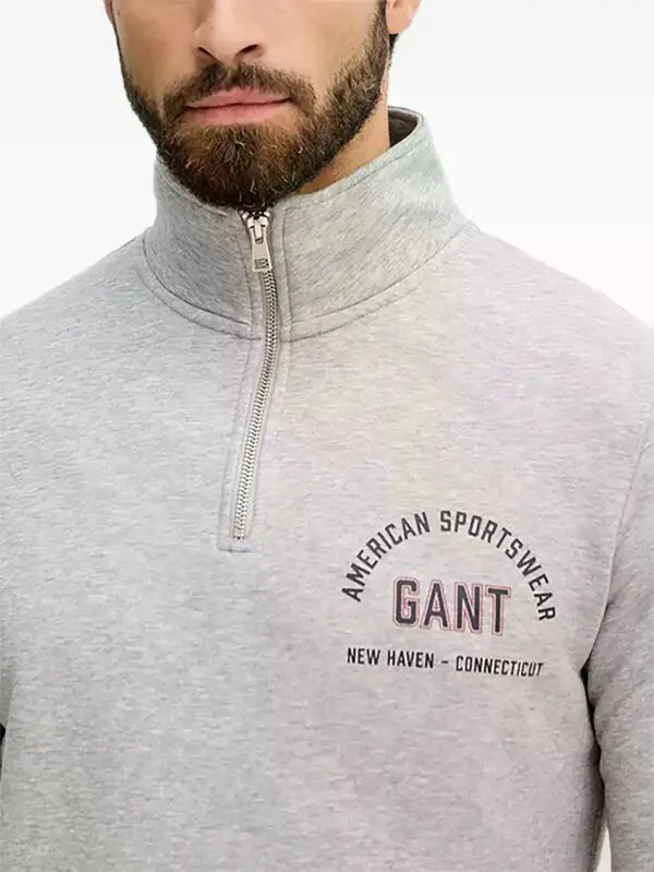 Gant Zip-neck Sweatshirt