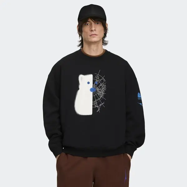 Canada Goose Dawn Pbi Relaxed Crewneck Sweatshirt - Black