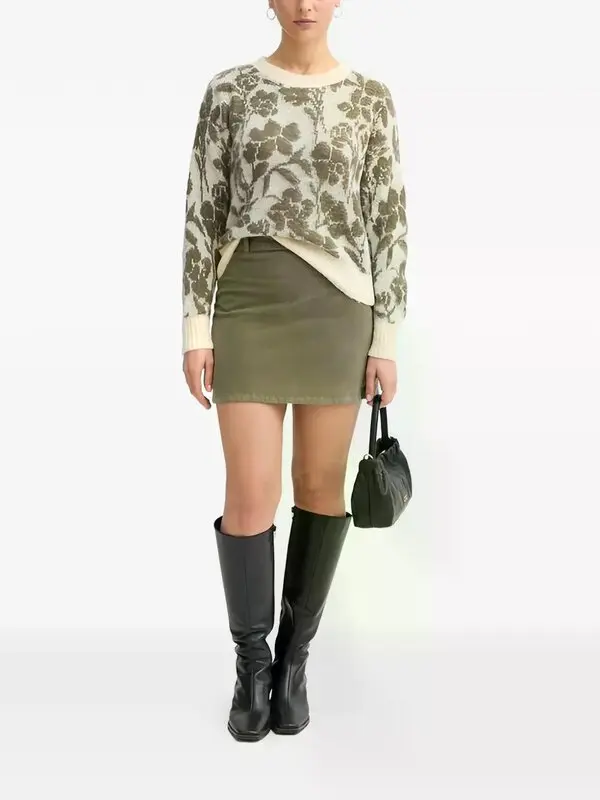 BENETTON Floral-pattern Sweater