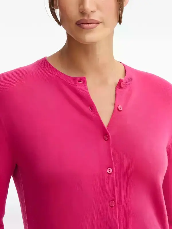 BENETTON Button-down Long-sleeve Cardigan