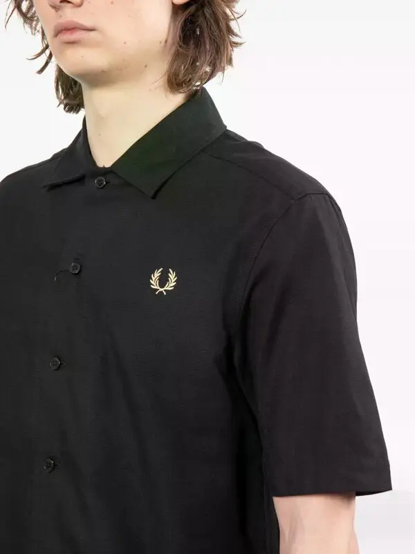 Fred Perry Basket-weave Shirt