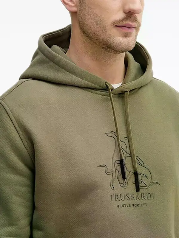 TRUSSARDI Graphic Hooded Sweatshirt