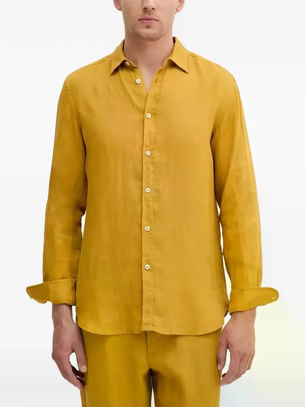 BENETTON Buttoned Shirt - Yellow