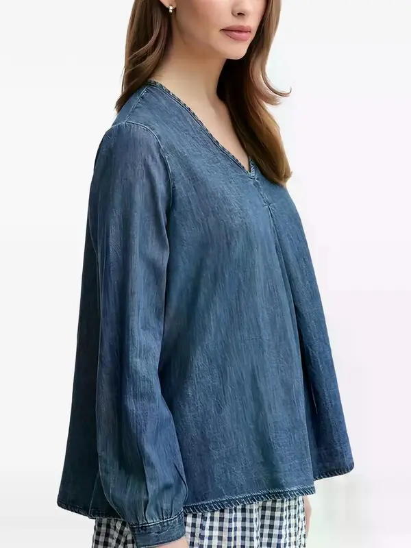 BENETTON Long-sleeve V-neck Top