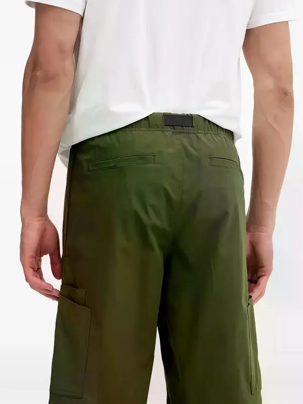 BENETTON Belted Cargo Shorts With Back And Side Pockets