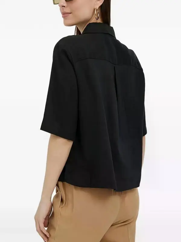 BENETTON Buttoned Short-sleeved Shirt