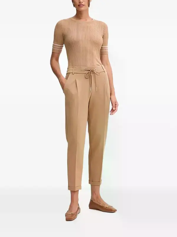 BENETTON Drawstring Tapered Trousers