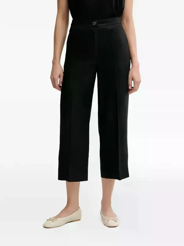 BENETTON Cropped Wide Leg Trousers