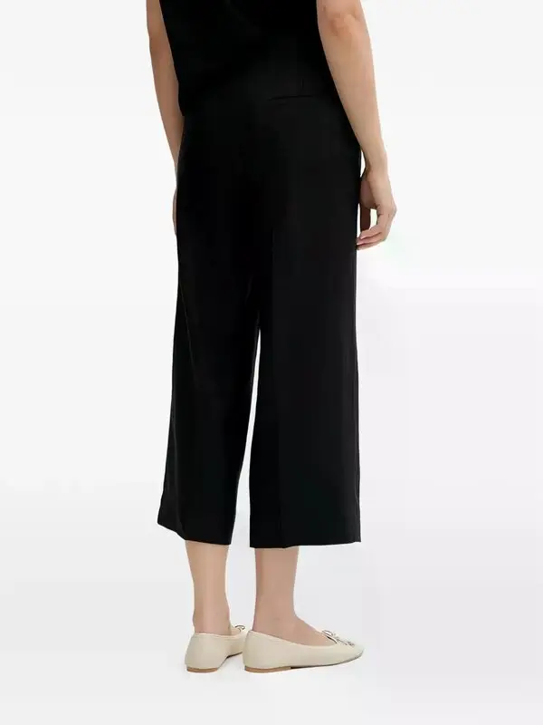BENETTON Cropped Wide Leg Trousers
