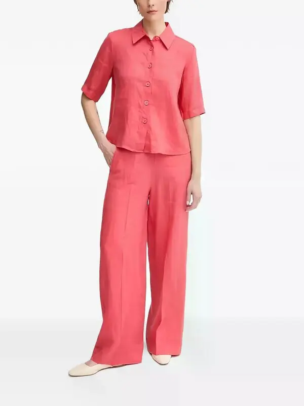 BENETTON Linen Palazzo Pants