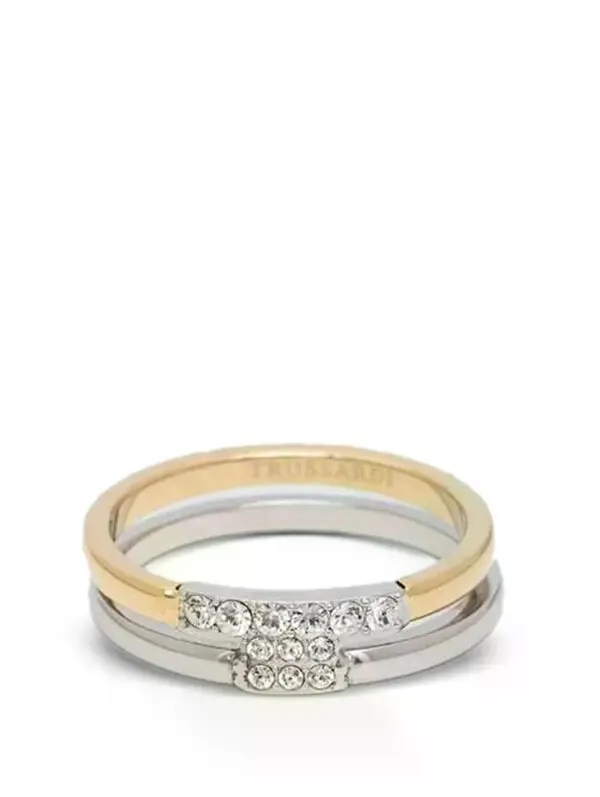 TRUSSARDI Crystal-embellished Ring - Gold
