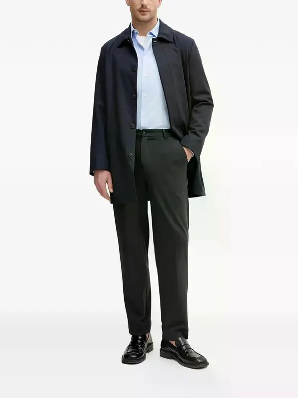 TRUSSARDI Slim-fit Buttoned Embroidered Shirt