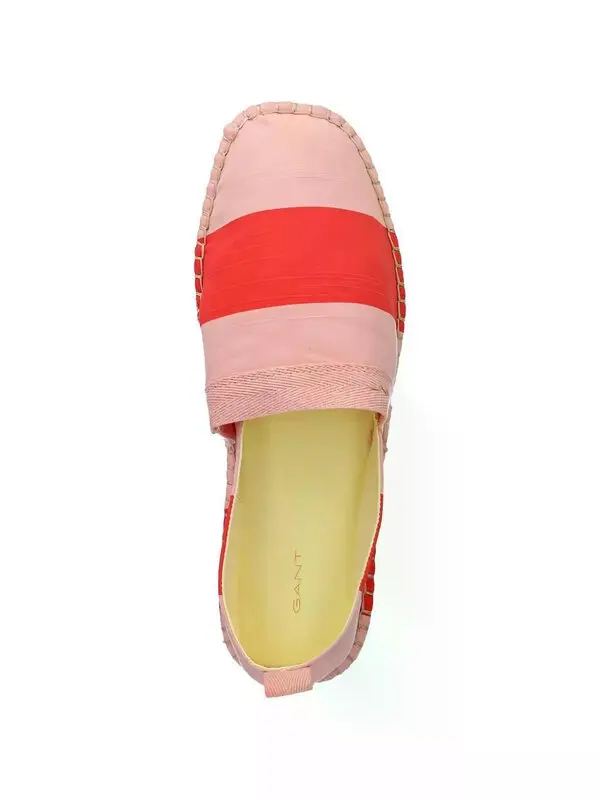 Gant Striped Espadrilles - Pink