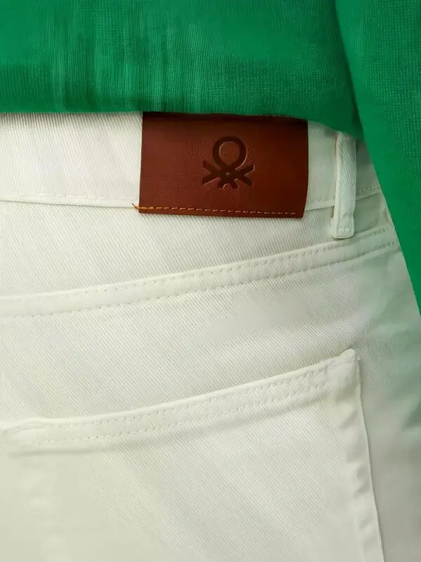 BENETTON Logo-patch Jeans