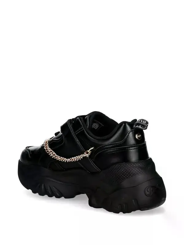 BUFFALO Bliss Chain Platform Sneakers - Black