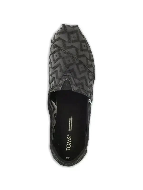 Toms Geometric Pattern Espadrilles