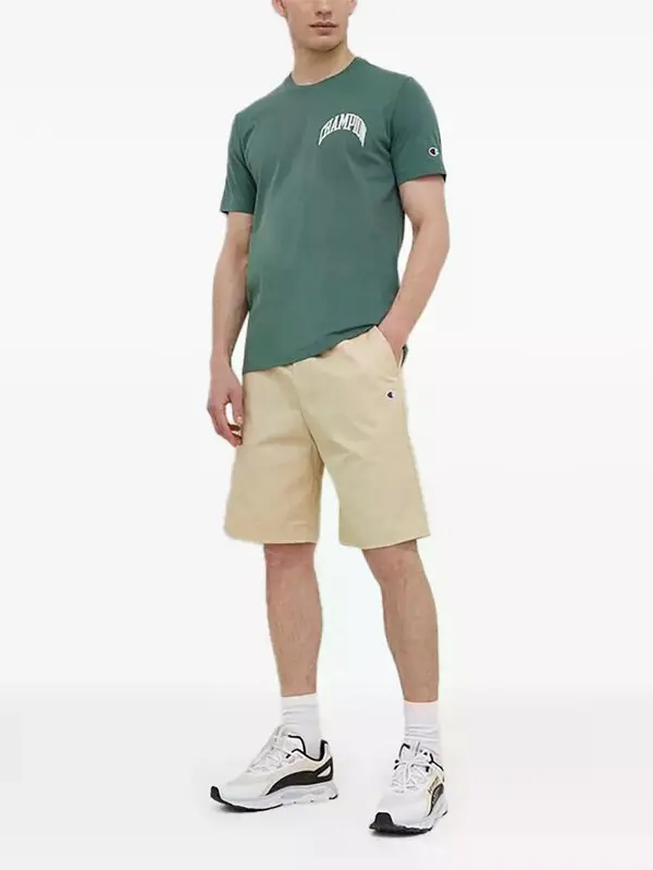 Champion Logo Patch Drawstring Shorts