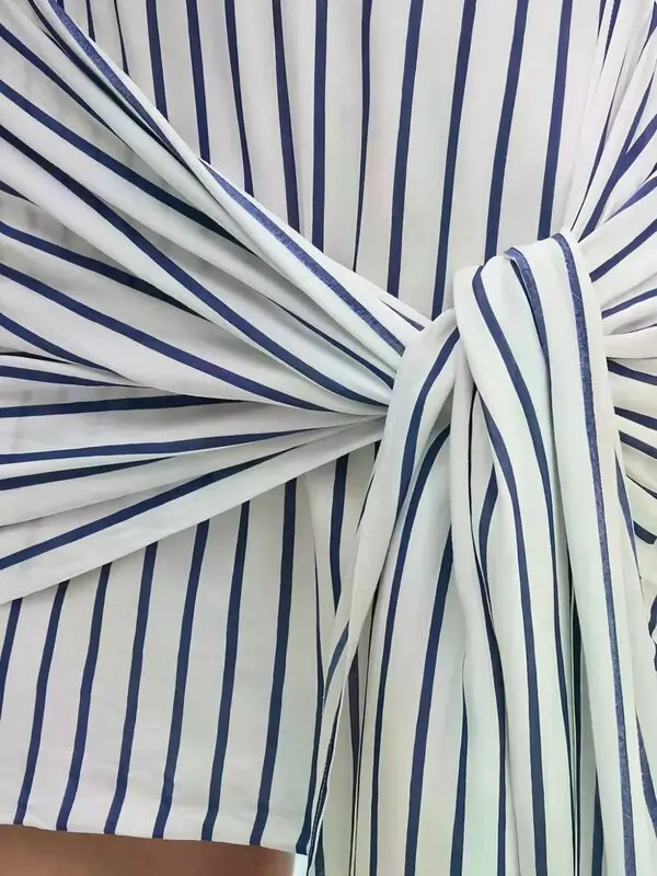 Bardot Striped Mini Skirt