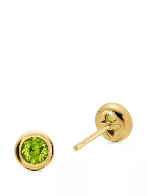 David Yurman Bezel-set Stud Earrings - Gold