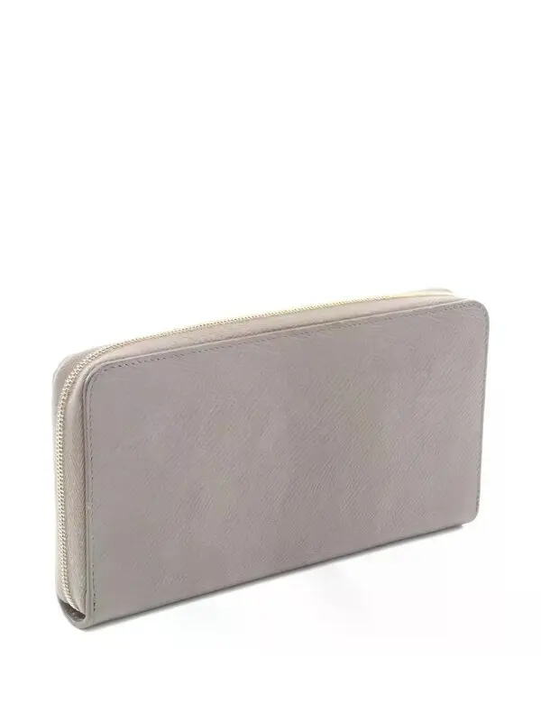 Celine 2000s Round Leather Wallet