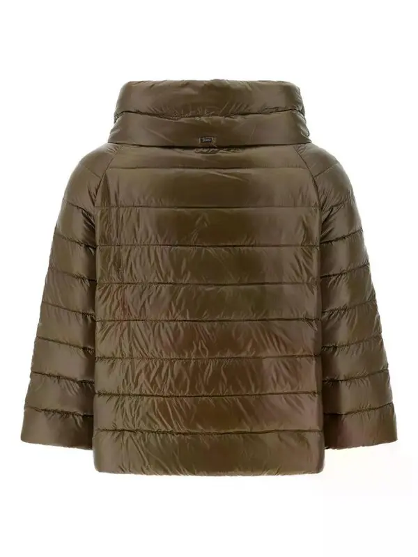 Herno Quilted High-neck Jacket - Green