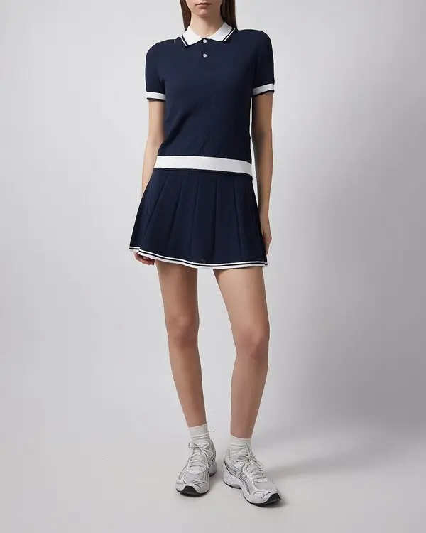 J. Lindeberg Polly Pointelle Polo