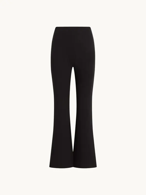 LESET Rio High-waisted Flare Pant - Black