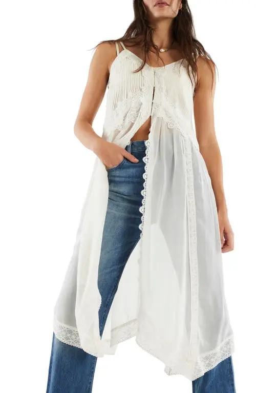 Free People Snowbird Maxi Top - Clean Ivory
