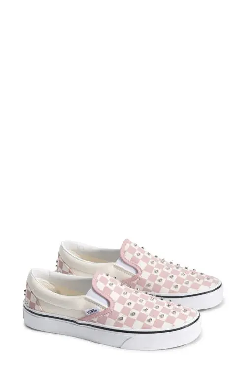 VANS Classic Slip-on Sneaker - Rhinestone Misty Mauve