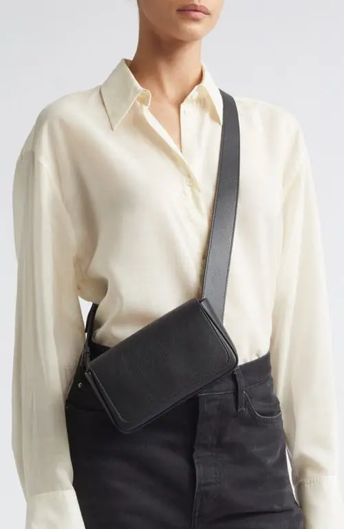 MANSUR GAVRIEL Box Sling Crossbody Bag - Black
