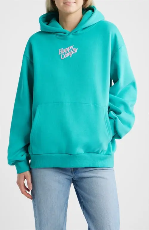 HAPPY CAMP3R Puff Series Hoodie - Candy Teal