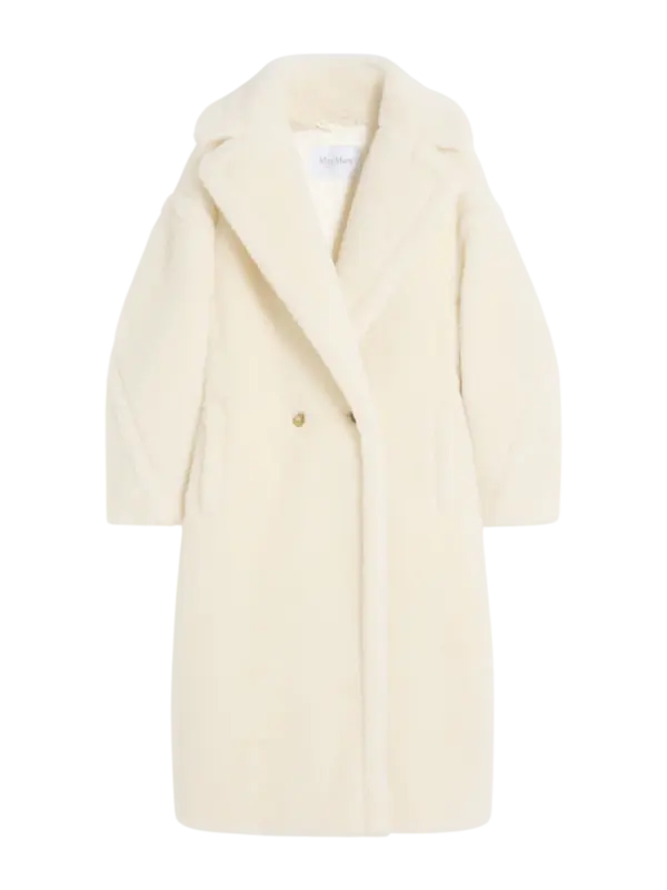 Max Mara Teddy Bear Icon Coat - White