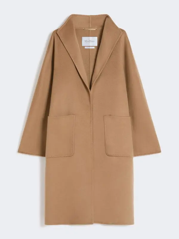Max Mara Midi Cashmere Cardigan Coat - Camel