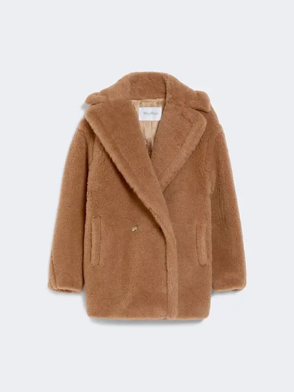 Max Mara Short Teddy Bear Icon Coat - Camel