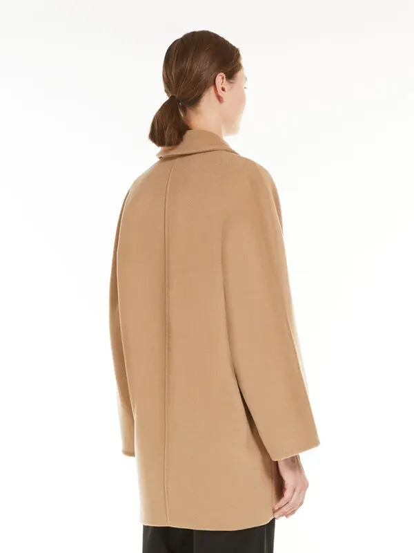 Max Mara Short 101801 Icon Coat - Camel