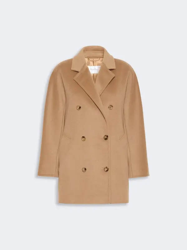Max Mara Short 101801 Icon Coat - Camel