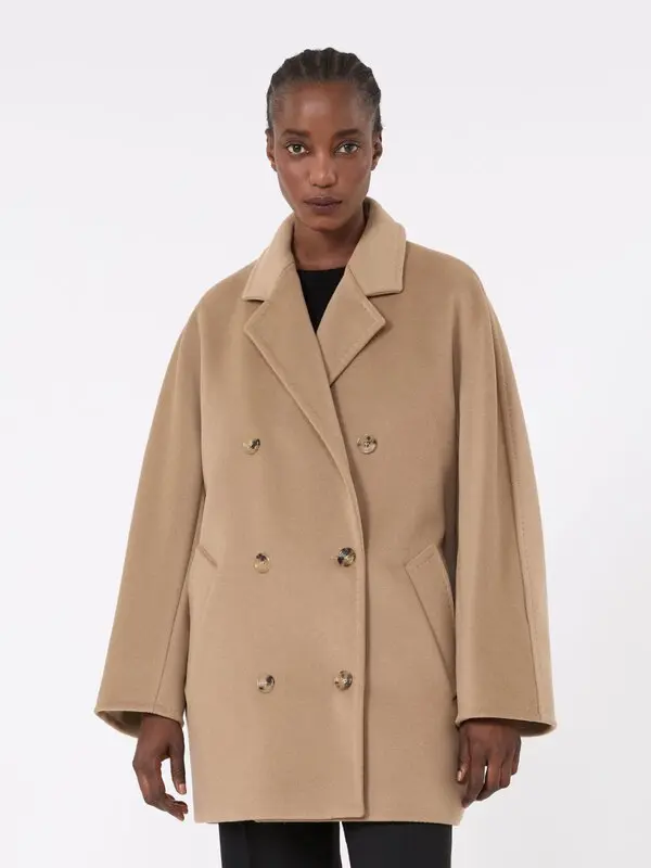 Max Mara Short 101801 Icon Coat - Camel