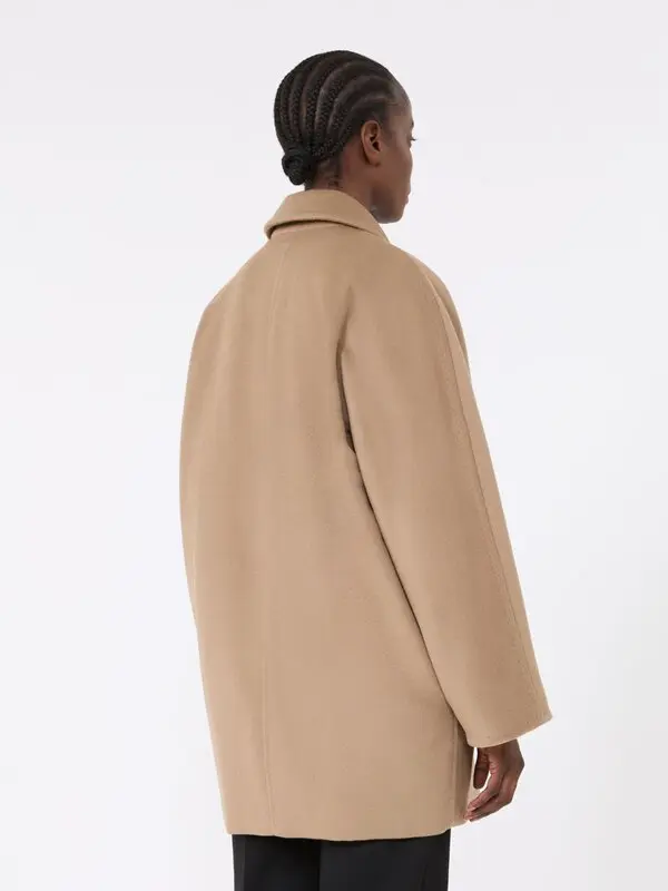 Max Mara Short 101801 Icon Coat - Camel