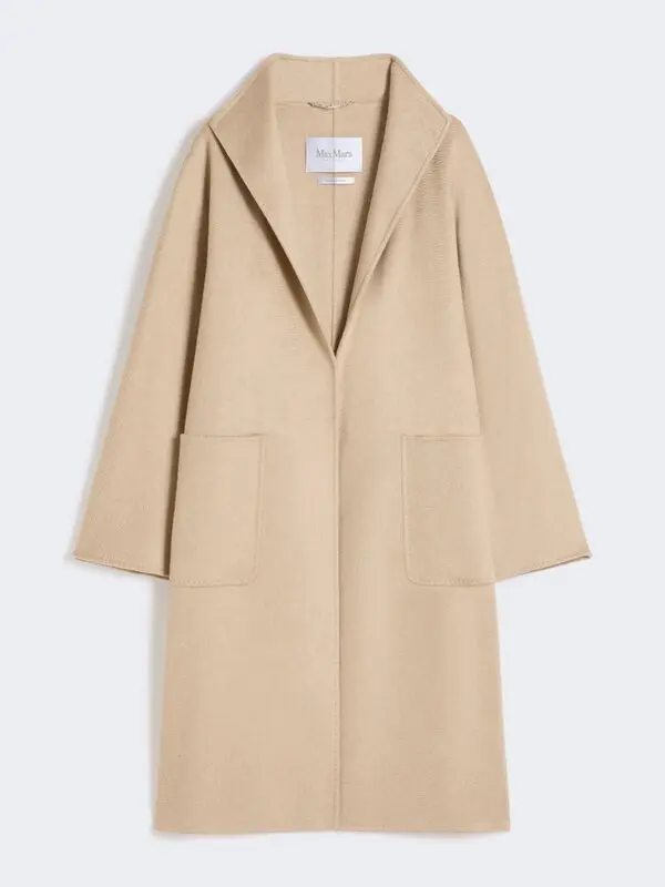 Max Mara Midi Cashmere Cardigan Coat - Sand