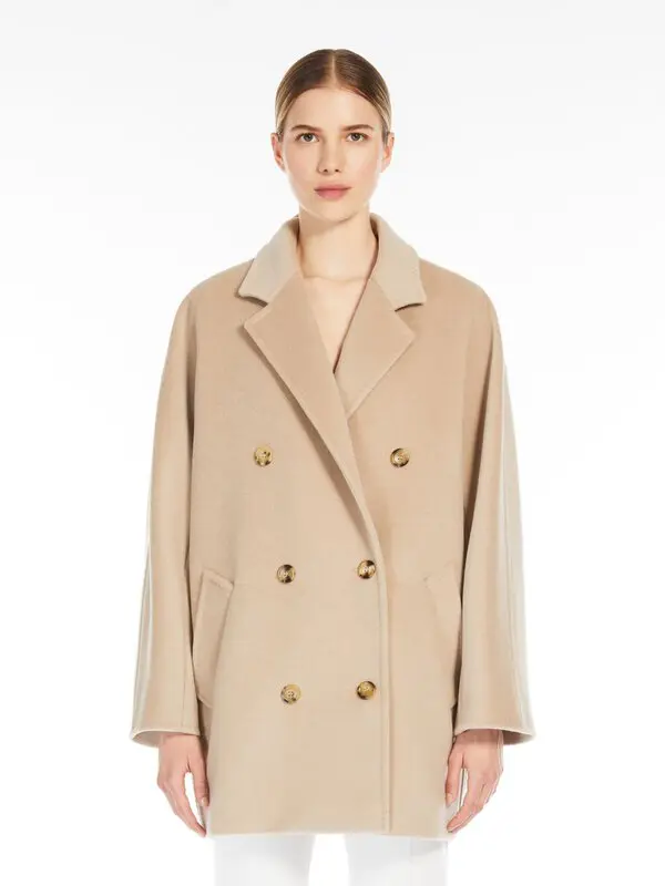 Max Mara Short 101801 Icon Coat - Sand