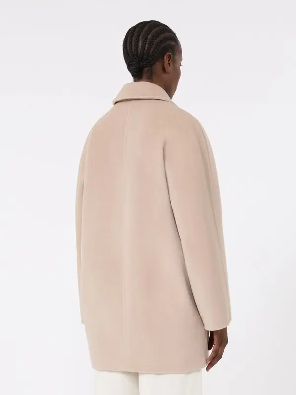 Max Mara Short 101801 Icon Coat - Sand