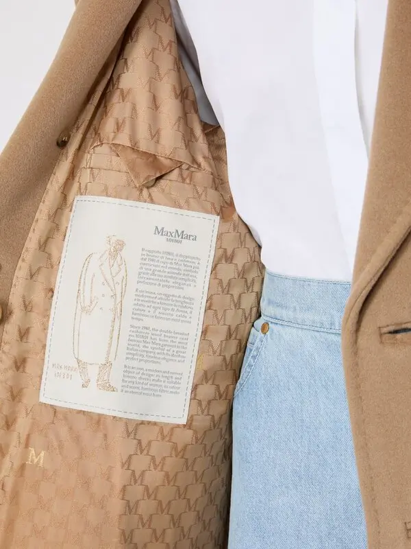 Max Mara 101801 Icon Coat - Camel